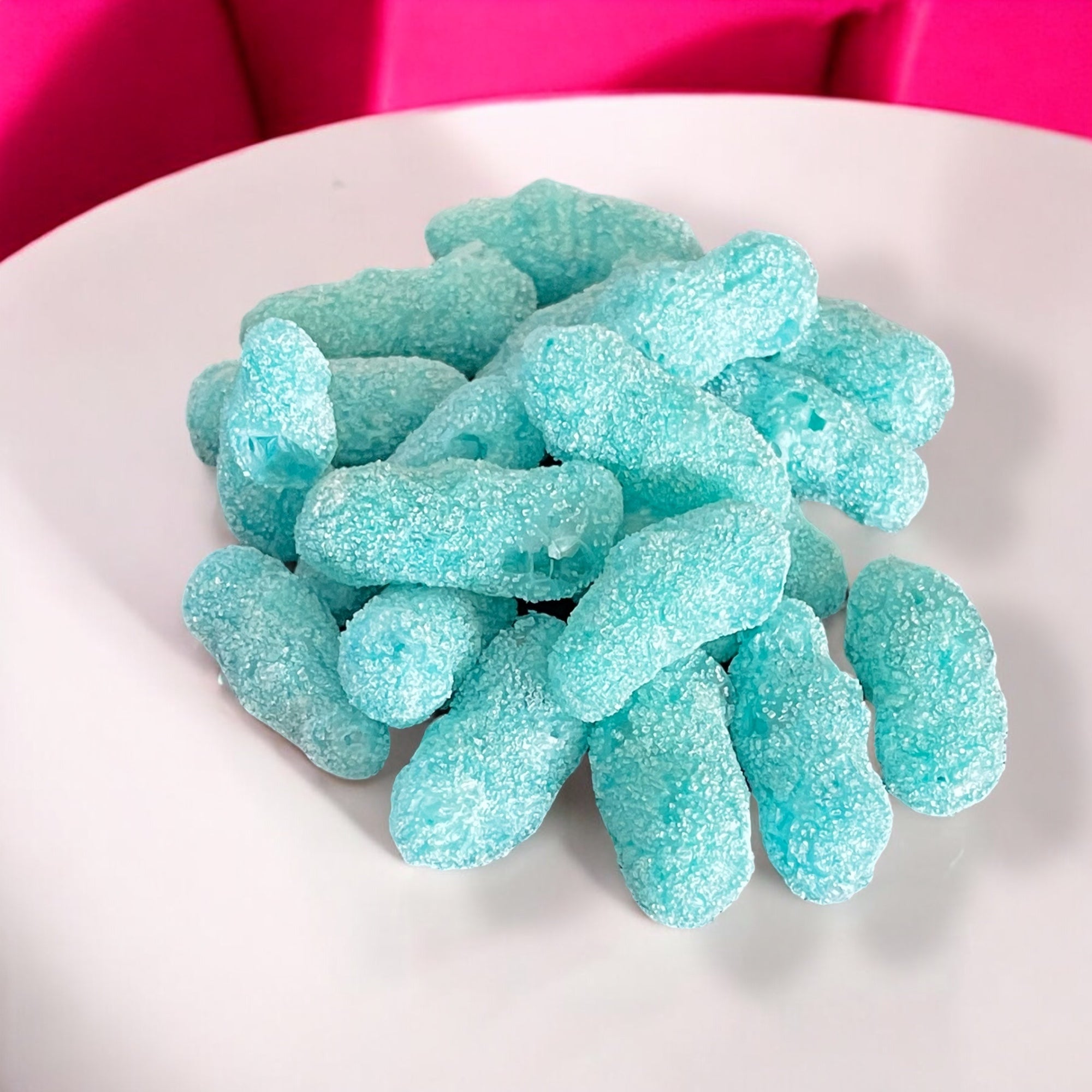 Freeze Dried Blue Raspberry Bottle Sweets - Freezologie